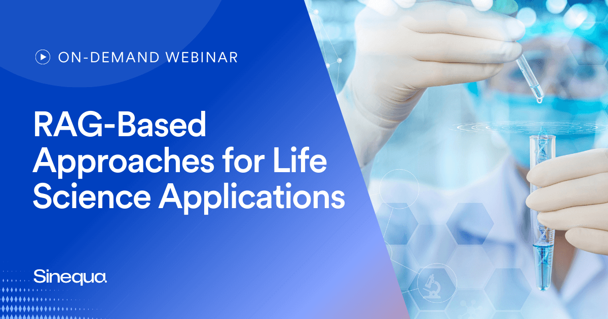 RAG-Based Approaches for Life Science Applications