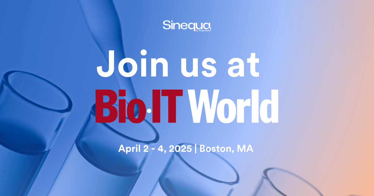 Sinequa Demonstrates AI Agents for Life Sciences at Bio-IT World 2025