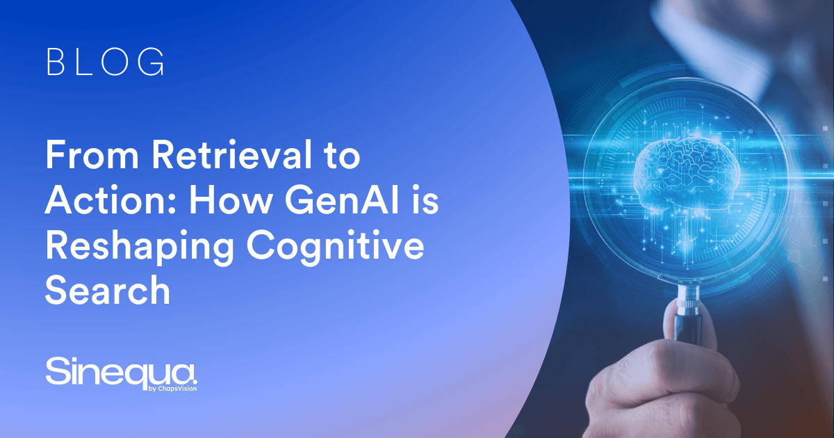 From Retrieval to Action: How GenAI is Reshaping Cognitive Search
